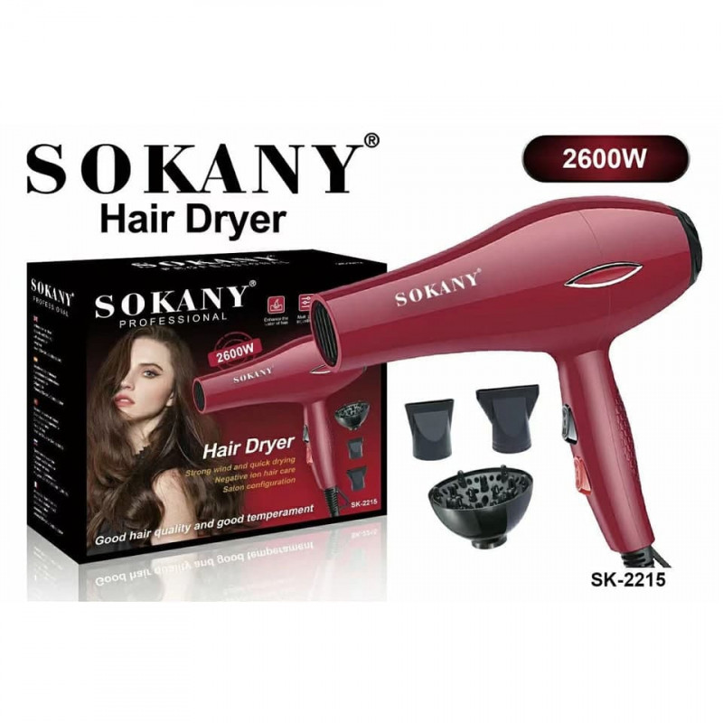 hair dryer sokany 2600W SK-2215